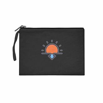 Bonateks Femme Frfcb101423 Femme Clutches, Noir, Black EU