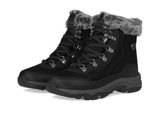 Skechers Bottines Trego-Stormie pour femme, noir/noir, 39.5 EU