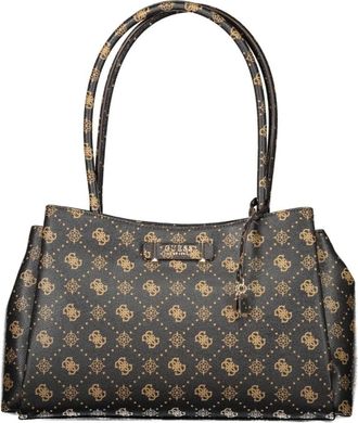 Guess Carrie Logo Bag - - Bags - Damen - Braun - ONE SIZE