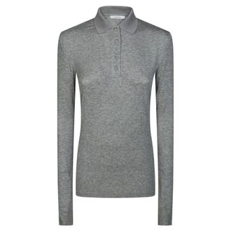 Entire studios Entire Studios, Femme, Tops, Gris, Taille: 40 FR Polo ML