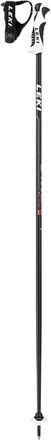 Leki Skistöcke Spark Lite S, Schwarz/Anthrazit (Hell)/Weiß/Neonrot, 110 cm, 6406741