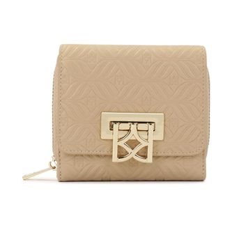 Kazar Beige Geldb&ouml;rse mit elegantem Muster - - Accessories - Damen - Beige - ONE SIZE
