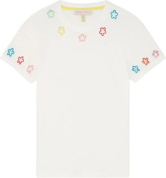 Mira Mikati t-shirt brodé - Blanc
