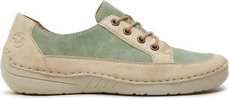 Rieker Halbschuhe 52515-52 Gr&uuml;n
