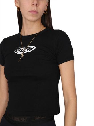 AMBUSH Logo Print T-Shirt - Black