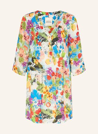Maryan Mehlhorn Maryan Mehlhorn Strandkleid Riviera Aus Seide Mit 3/4-Arm gruen