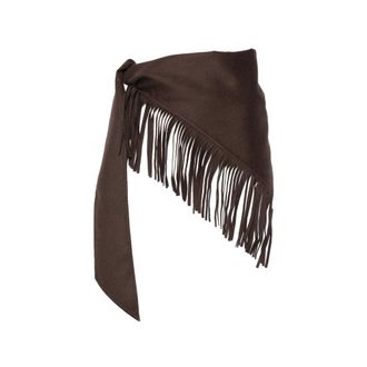 Carven Fringe-trim Scarf
