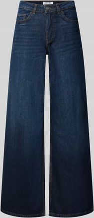 Noisy May Wide Fit Jeans aus elastischem Baumwoll-Mix