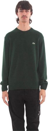 Lacoste Homme, Pulls, Vert, Taille: XL Wool Classic Sweater