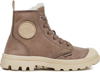 Palladium Schnürstiefeletten Palladium Pampa Hi Zip Wl 95982-212-M Braun