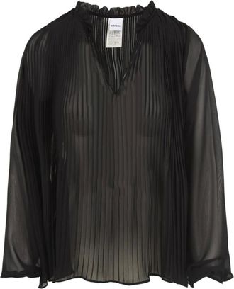 Aspesi Femme, Blouses et Chemises, Noir, Taille: 38 FR Top