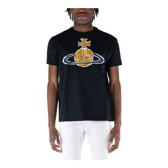 Vivienne Westwood Homme, Tops, Noir, Taille: XL T-shirt Time Machine Classique