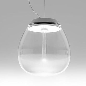 Artemide Lampe, 26 W, Transparent/Wei&szlig;