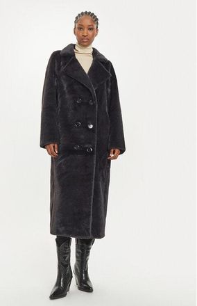 Michael Kors Pelzmantel 77B1401M52 Dunkelblau Oversize