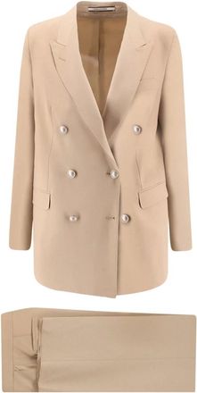 Tagliatore Femme, Costumes, Beige, Taille: 38 FR Costume crois&eacute; Jasmine