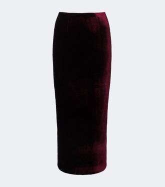 Roland Mouret Jupe crayon en velours