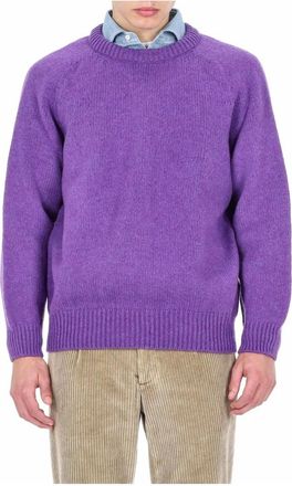 Howlin Homme, Pulls, Violet, Taille: XS Boxy Space Knit