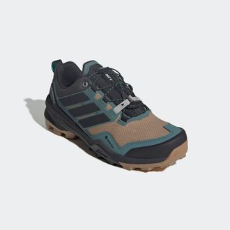 ADIDAS TERREX Wanderschuh ADIDAS TERREX TERREX SKYCHASER GORE-TEX, Herren, Gr. 41, schwarz (cardboard, core schwarz, legend ivy), Synthetik, Textil, Schuhe Wandersc