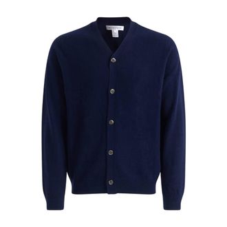 Comme Des Gar&ccedil;ons Strickcardigan mit V-Ausschnitt - - Knitwear - Herren - Blau - S