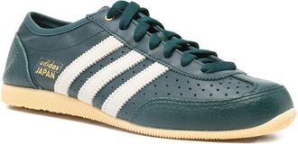 adidas Perforated Calf Leather Sneaker - Green