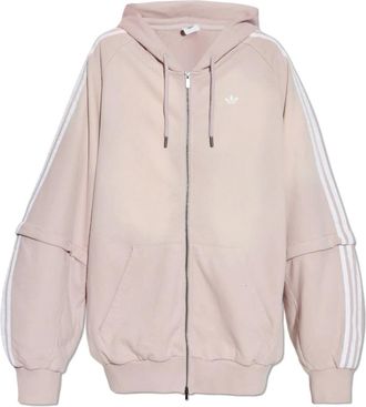 adidas Femme, Sweatshirts et sweats &agrave; capuche, Rose, Taille: 38 FR Oversized Sweat &agrave; capuche