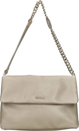 Rebelle Femme, Sacs, Beige, Taille: ONE Size Dana Faux Leather Bag