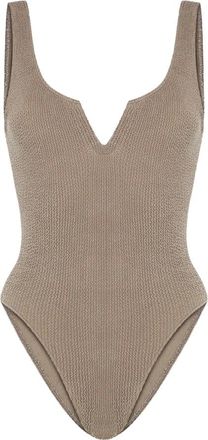 Sorbet Island Sorbet Island, Femme, Maillots de bain, Beige, Taille: ONE Size Maillot de Bain Beige Froiss&eacute; avec Autocollants