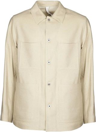 Hev&ograve; Homme, Vestes, Beige, Taille: S Castelluccio L731 0905