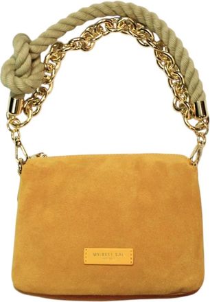 My Best Bags Firenze Femme, Sacs, Jaune, Taille: ONE Size S1Myb2029 Shoulder Bag
