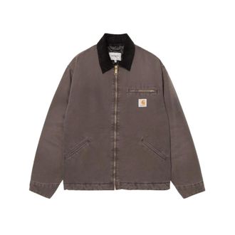 Carhartt Work in Progress Homme, Vestes, Brun, Taille: XL Veste Detroit en Tabac/Noir