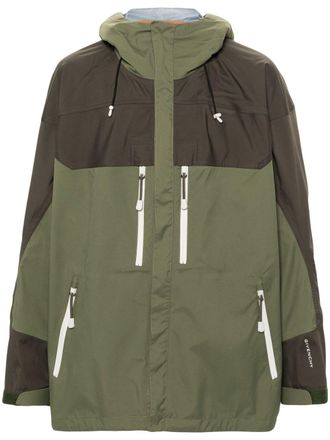 Givenchy Kapuzenjacke aus Funktionsstoff - Gr&uuml;n