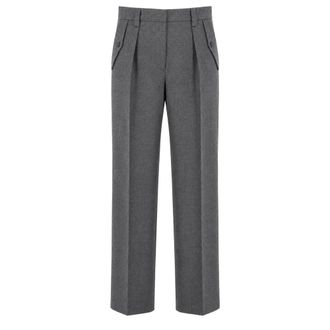 Antonelli Weite Hose - - Trousers - Damen - Grau - M