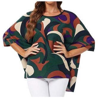 Generic Robe boh&egrave;me 2026 pour femme, chemisier bikini boh&egrave;me pour femme, vert fonc&eacute;, Taille unique