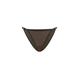Calvin Klein Jessica Tanga - - Underwear - Damen - Braun - M