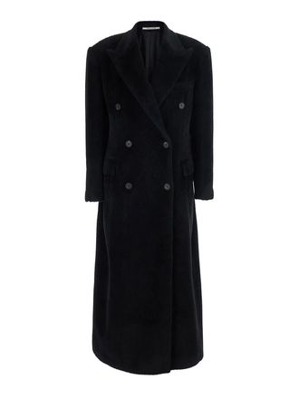 Tagliatore Langer Mantel - Schwarz
