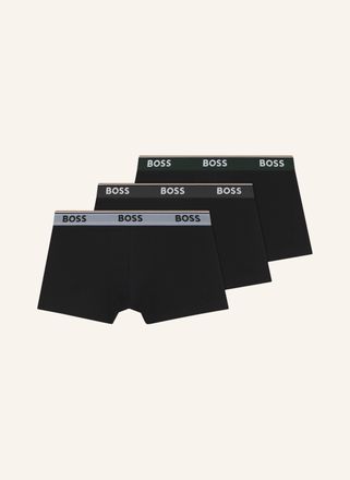 HUGO BOSS 3er-Pack Boxershorts Trunk 3p Power blau