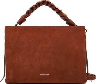 Coccinelle Handtasche Coccinelle P6P Boheme Suede Bimaterial E1 P6P 19 02 01 Braun