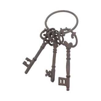 Nemesis Now Keys to The Chambers Figur, 14,5 cm, Braun, Einheitsgröße