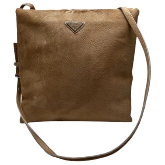 Prada Pre-owned Cross Body Bag - Femme - Pre-owned - Brun - Taille: ONE Size