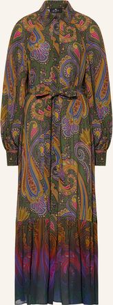 Etro Etro Hemdblusenkleid gruen
