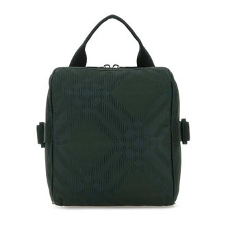 Burberry Check Jacquard Crossbody Bag - - Bags - Herren - Gr&uuml;n - ONE SIZE