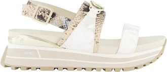 Liu Jo Femme, Chaussures, Blanc, Taille: 41 EU Sandalette Wonder pour femmes