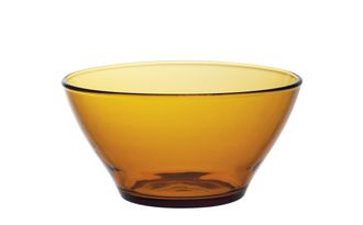 Duralex 2004DF06A1111 Lys Vermeil Schale, Salatschale, Sch&uuml;ssel, 13.6cm, 510ml, Glas, bernstein, 1 St&uuml;ck
