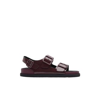 Birkenstock Homme, Chaussures, Rouge, Taille: 43 EU Milano Birko-Flor