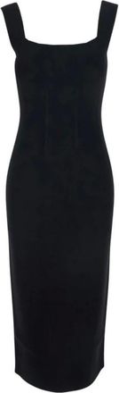 Max Mara Femme, Robes, Noir, Taille: 40 FR Square-neck Dress