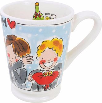 Blond Amsterdam XL Hochzeitstasse f&uuml;r Br&auml;utigam - 0,5L - Hochzeitsgeschenk