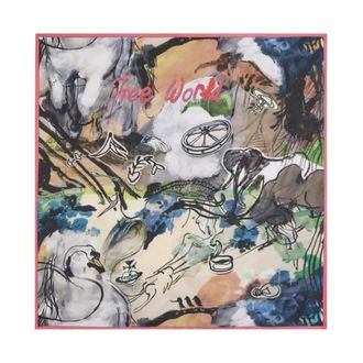 Vivienne Westwood Femme, Accessoires, Multicolore, Taille: ONE Size Free World Square 90X90