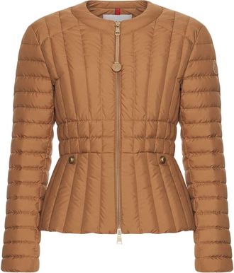 Moncler Femme, Vestes, Brun, Taille: 42 FR Light Jacket