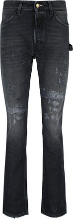 Washington Dee-Cee Jean Farmer Cropped Fit Regular Waist Denim Noir