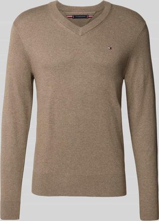 Tommy Hilfiger Regular Fit Pullover aus Baumwoll-Kaschmir-Mix